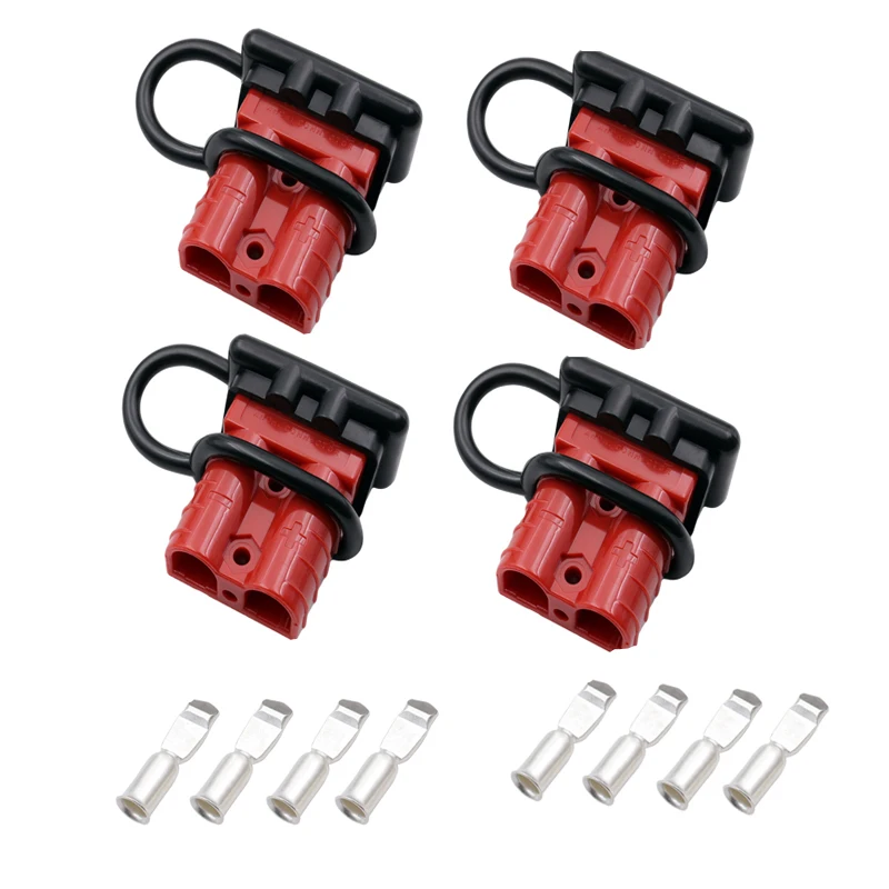 50A 600V Battery Plug Electric Vehicle Charging Plug Connector Soft ...