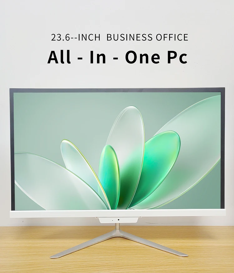 Oem 23.8 Inch Desktop Laptop All In One Pc Computer Rj45 Port Support ...