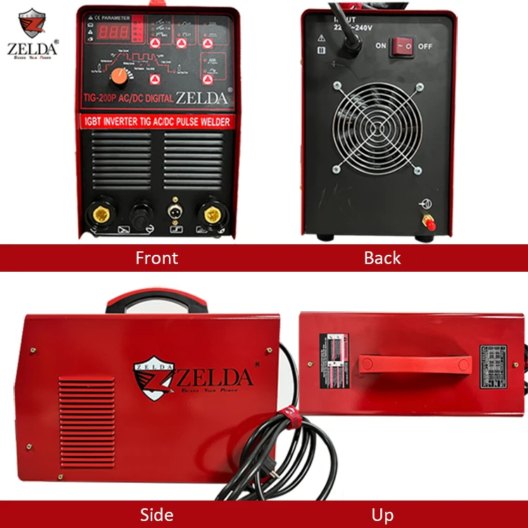 Aluminum Welding Machine Tig Inverter Tig Welder 110v/220v 200a Igbt Inverter Mma Arc Tig - Buy ...