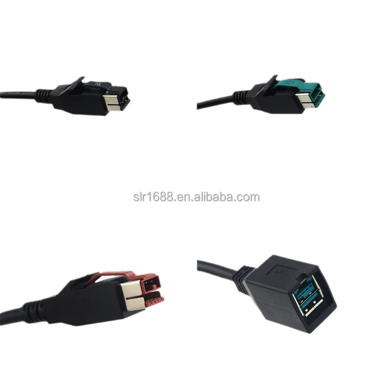 Custom 3.8M Poweredusb to DC 5525 Printer Cable - Sinetech