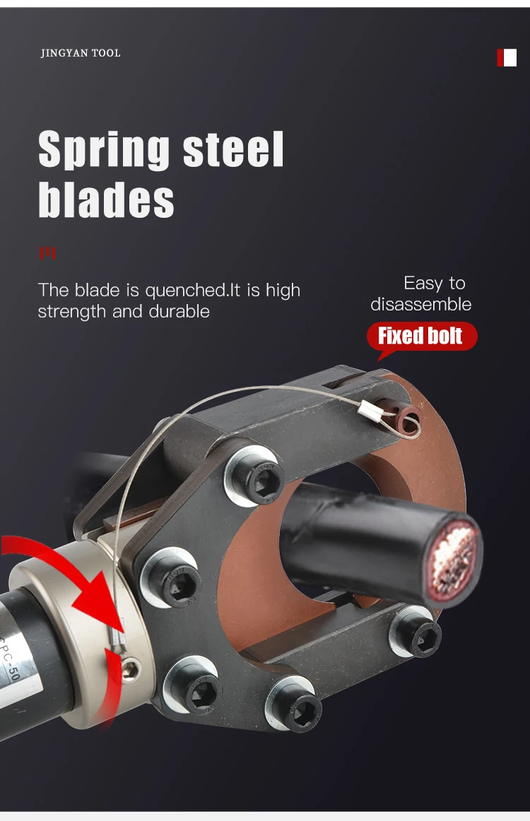 CPC-50 Hydraulic Cutting Tool Manual Hydraulic Cable Cutter Machine for ...