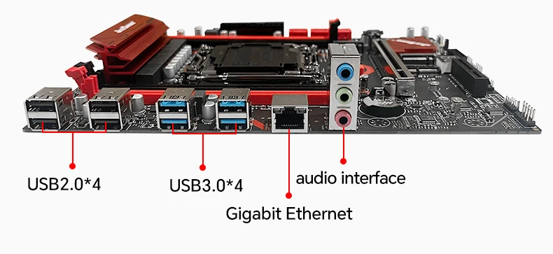 JIESHUO X99 Micro ATX Motherboard LGA 2011-V3 for Intel XEON E5 V3/V4 ...