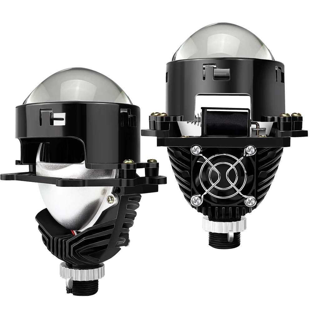 Ake 3" Non-destructive Installation Bi Led Projector Headlights ...
