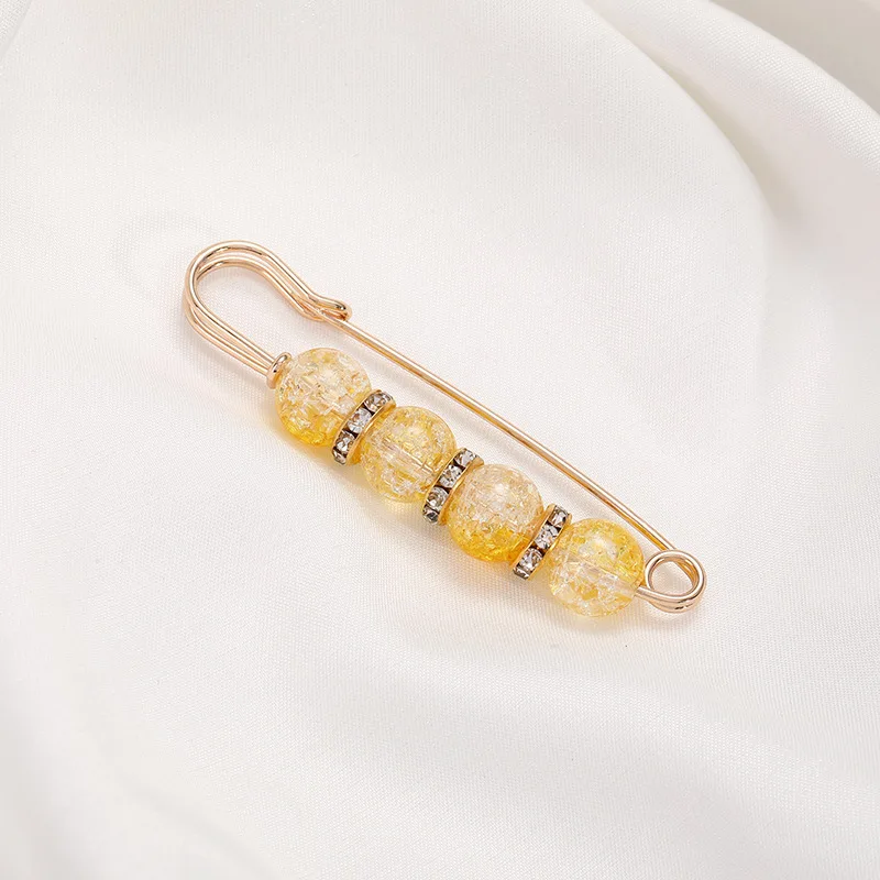 Fashion Metal Hijab Safety Pins Brooches Charm - Buy Safety Pin Brooch ...