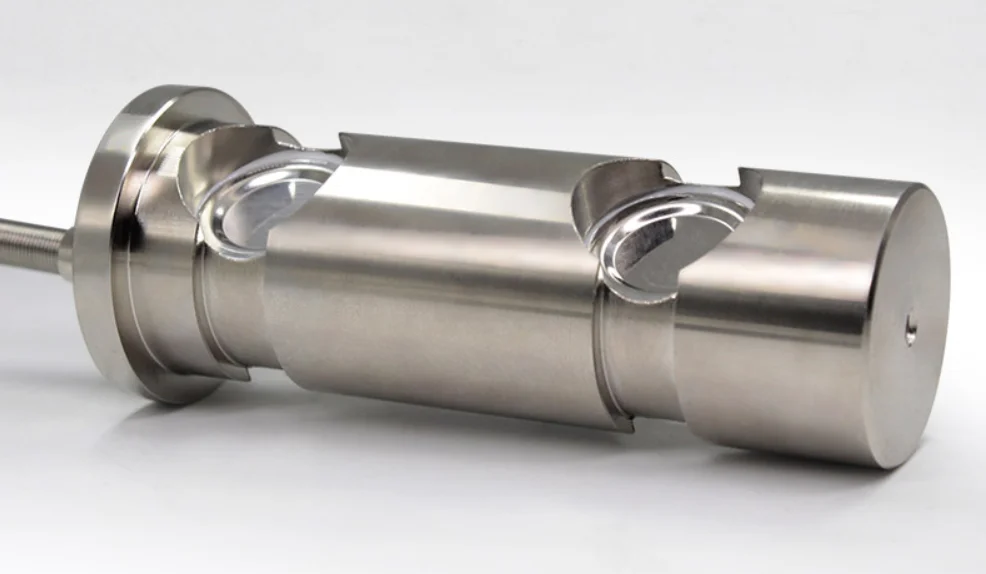 Pin load cell weight sensor force transducder for coiled tubing ...