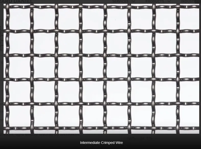 Crimped Wire Mesh - Durable Stainless Steel Filter Cloth
