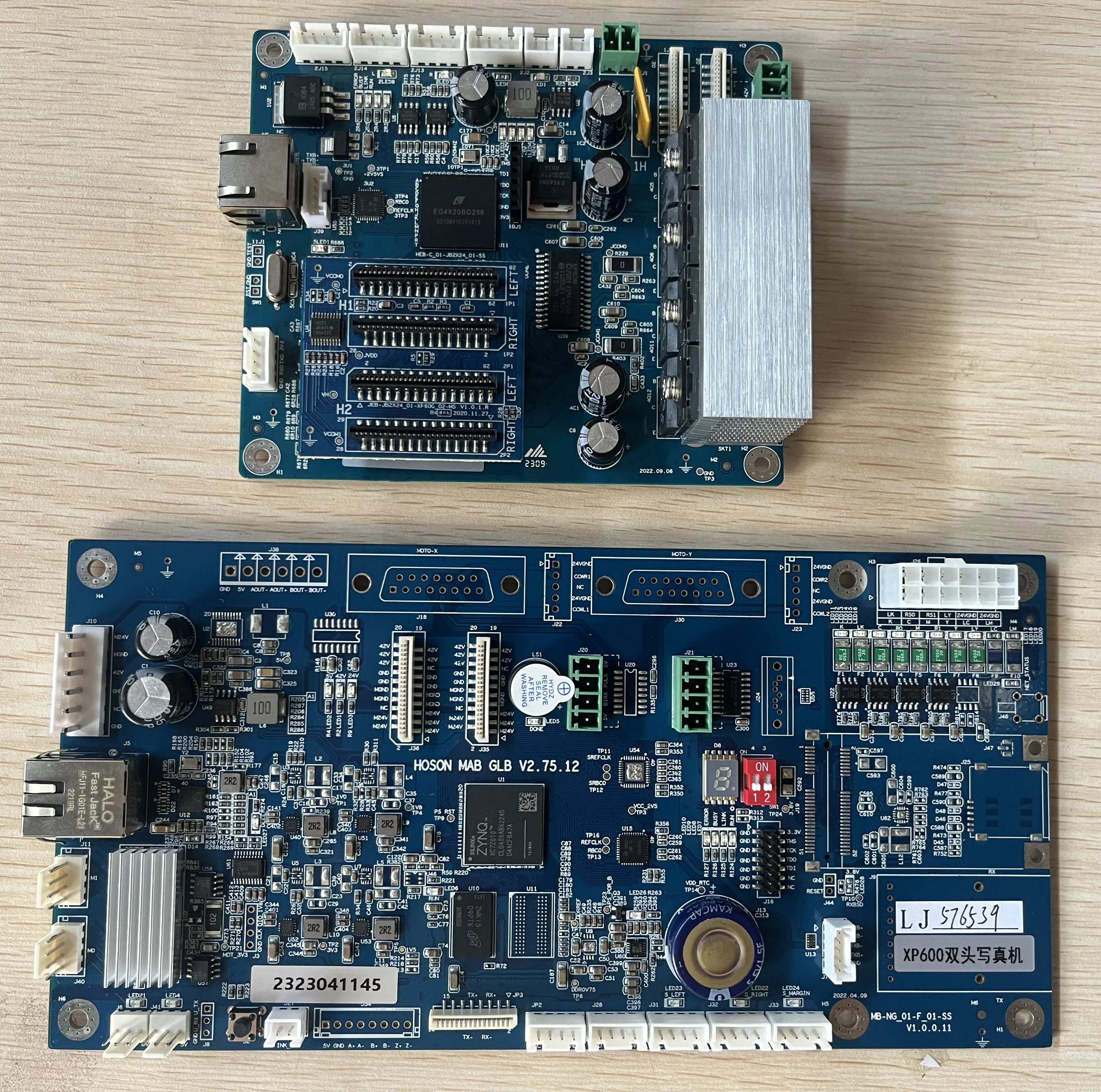 Dual xp600 printheads electric cable hoson motherboard and carriage ...