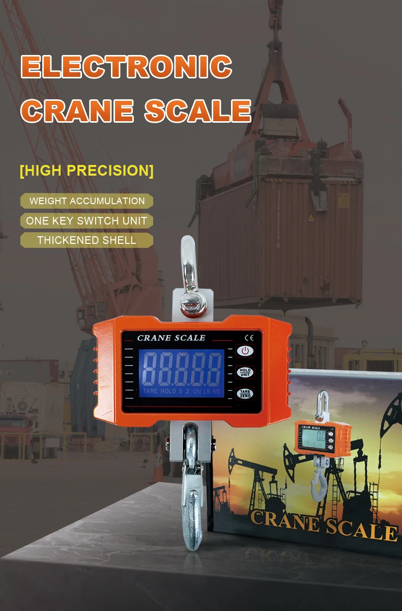 500kg-1000kg Digital Explosion Proof OCS Crane Scale Manual