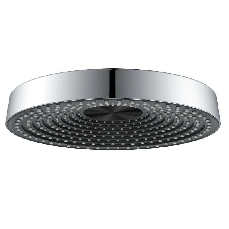 High Quality Plastic Ceiling Rainfall Shower Mixer Wall Bathroom Chrome ...