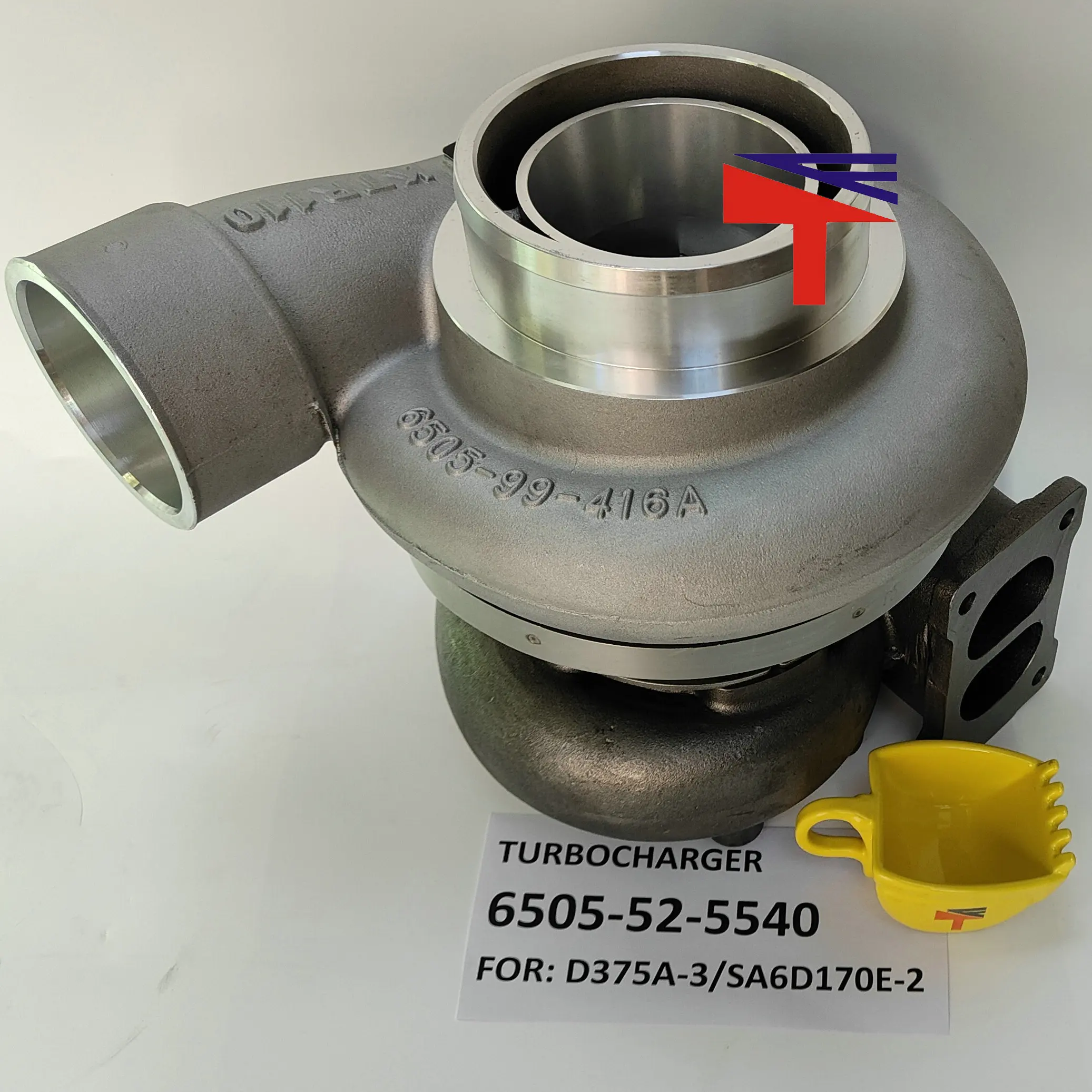 Machinery Engine Turbocharger 6502-51-5030 For Wheel Loader Wa600-6 ...