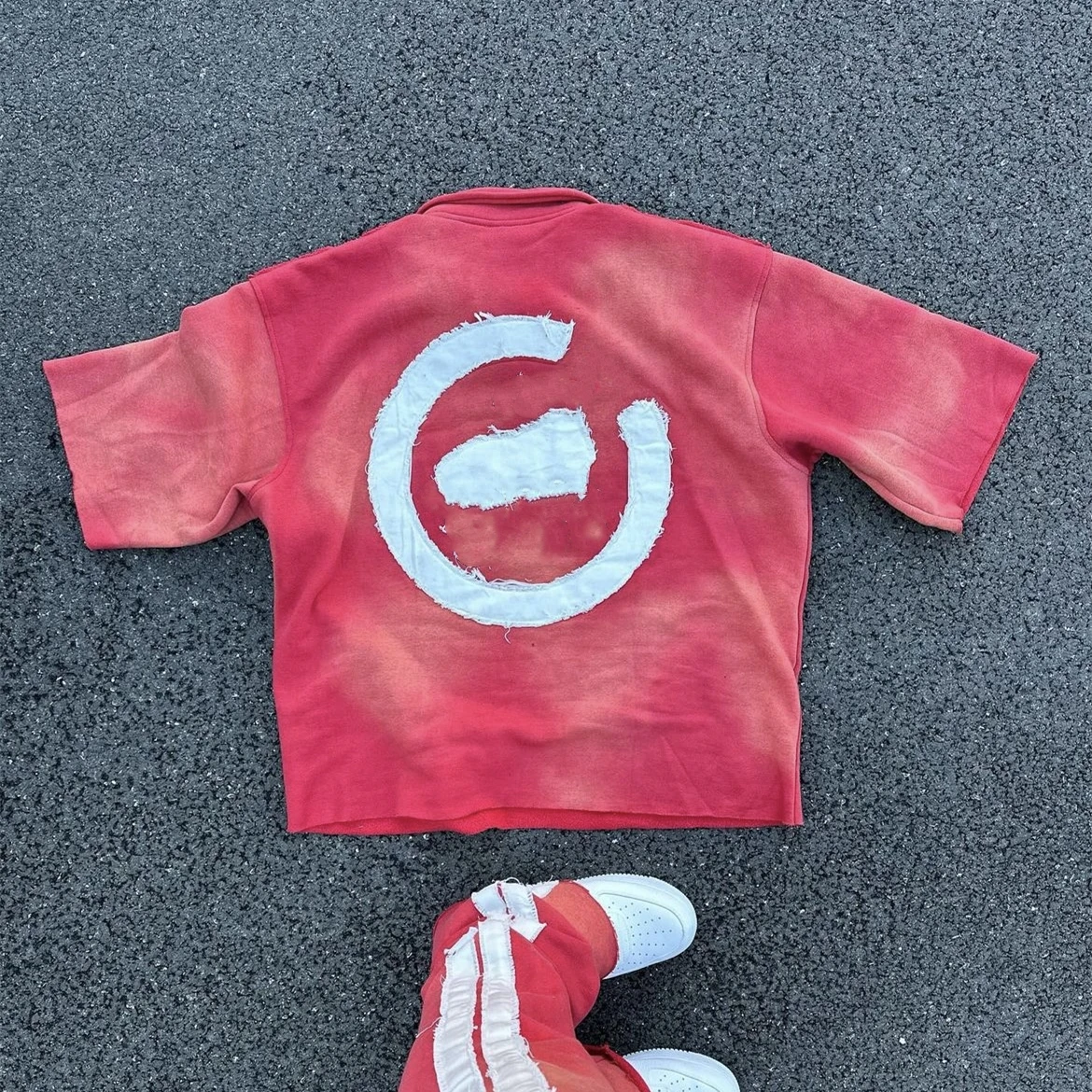 Custom Graphic Cropped Boxy Fit Distressed Vintage Tees Oversized ...