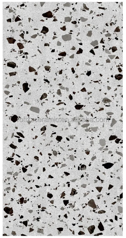 60 X 120 Cm Rectangle Terrazzo Effect Floor Tiles Beige Terrazzo Tile ...
