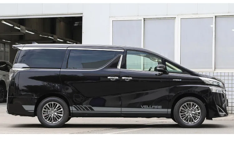 For Toyota Alphard Vellfire TRD Vinyl Auto Decals 2PCS OEM | Wholesale