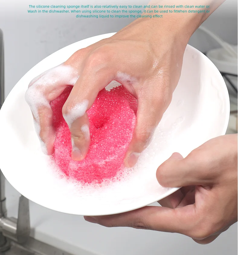 Kitchen Scrub Happy Face Sponge Smile Yellow Daddy Mommy Scrubbing ...