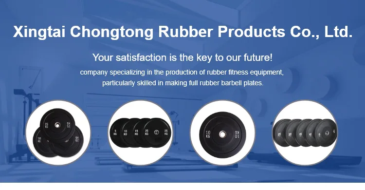 Custom Calibrated Home Gym Equipment Rubber Barbell Discs Bumper Plates ...