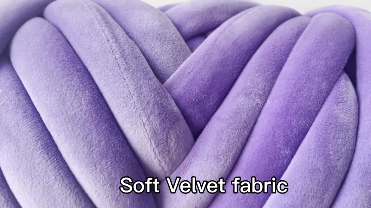 Bojay 2cm Polyester Chunky Hand Knitting Yarn Crochet Braid Filled ...