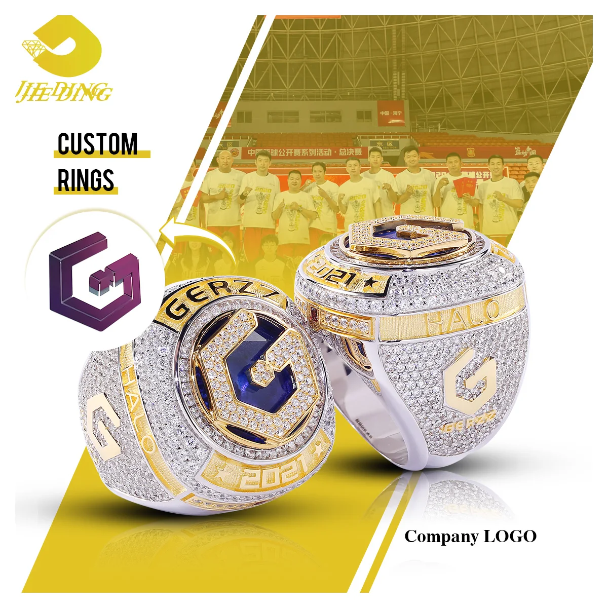 Guangzhou Jieding Jewelry Co., Ltd. - Custom Rings, Bracelets