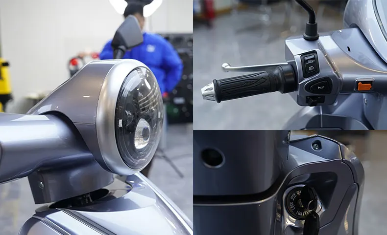 CKD CBU 16inch Luxury Electric Motorcycle 1700W Power 70km/h Max Speed ...