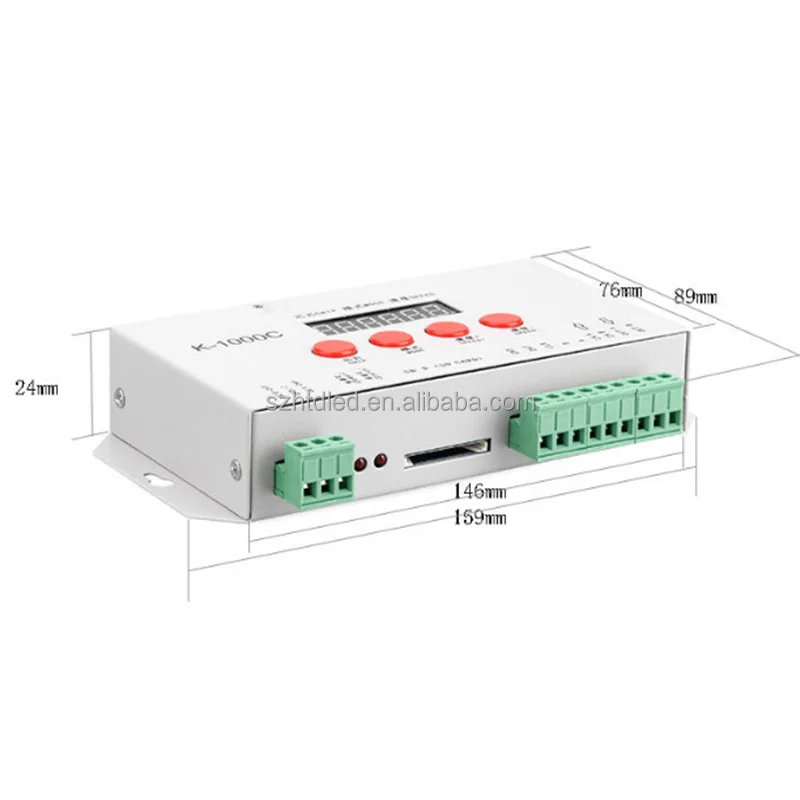 K1000C DMX Lighting Controller - Control 2048 Pixels