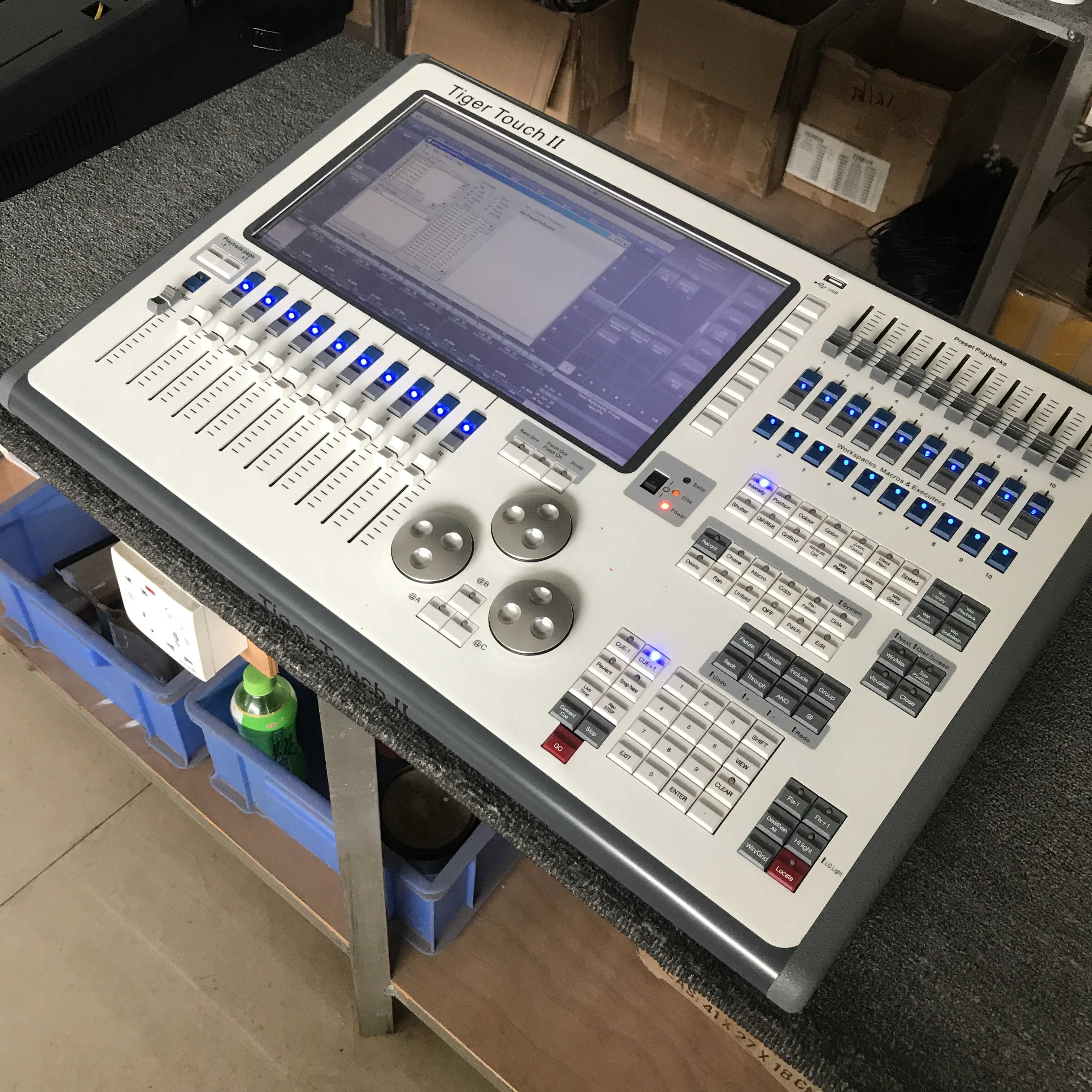 Modernized Tiger Console CMS Encoder 1 Fast Stick V PC Handle Disco ...