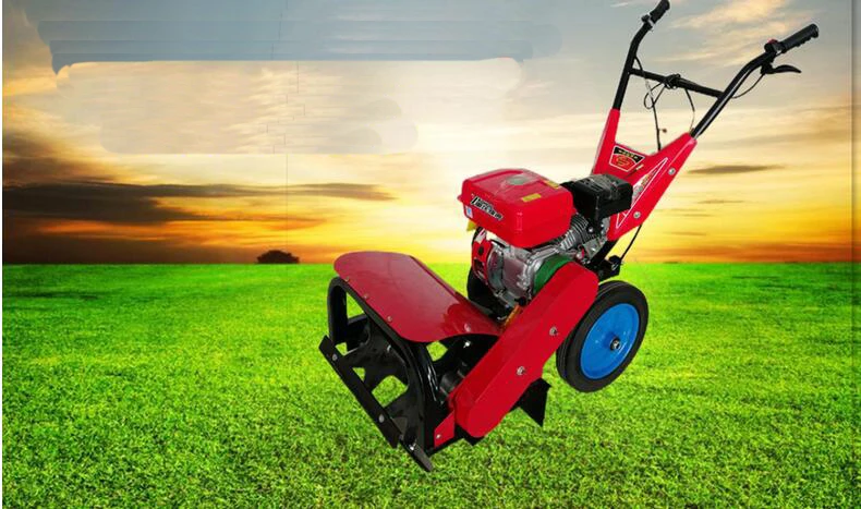 Small Agricultural Cultivator Hand-push Gasoline Weeder Orchard ...
