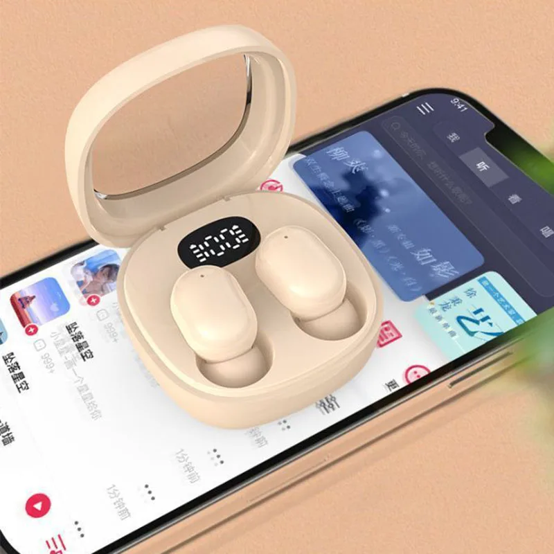 E10 Sleep Mini Compact Wireless Bluetooth Headset Ultra-long Life Noise ...