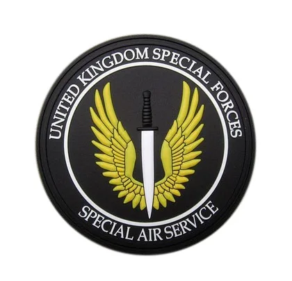 Task 141 UKSF & US Delta Force Embroidery Patches with Hook Loop