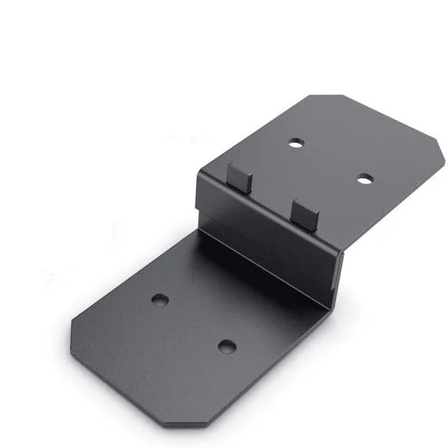 Heavy Duty Z-Bracket Column Beam Connector Black Carbon Steel Metal ...