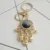 Lucky Diamond Evil Eyes Keyring Hamsa Hand Metal Rhinestone Crystal ...