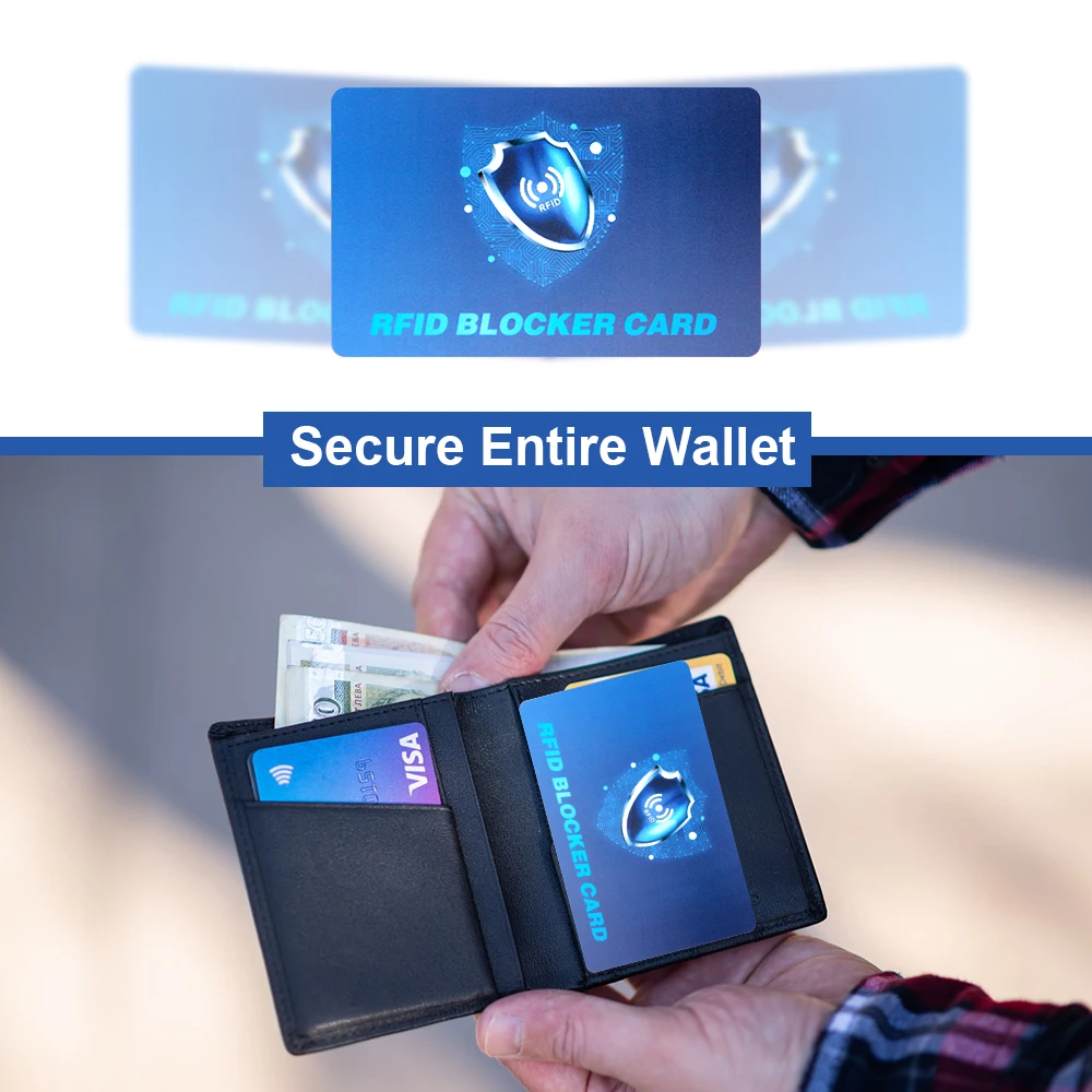 MIND Anti Skimming NFC Blocker RFID Blocking Credit Card Sleeves