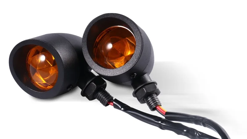 Universal Motorbike Amber Light Turn Light Led Blinker Indicators For ...