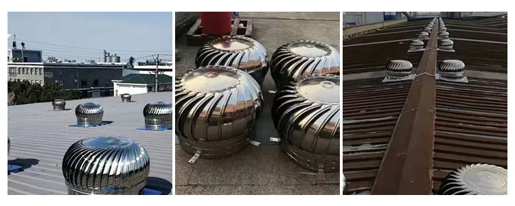 High Quality Roof Ventilator Turbine For Exhaust Fan 304 Thickened ...