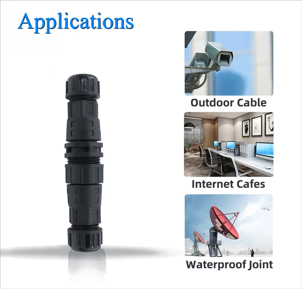 IP67 Waterproof 8 Pin Battery Connectors for Electric Vehicles