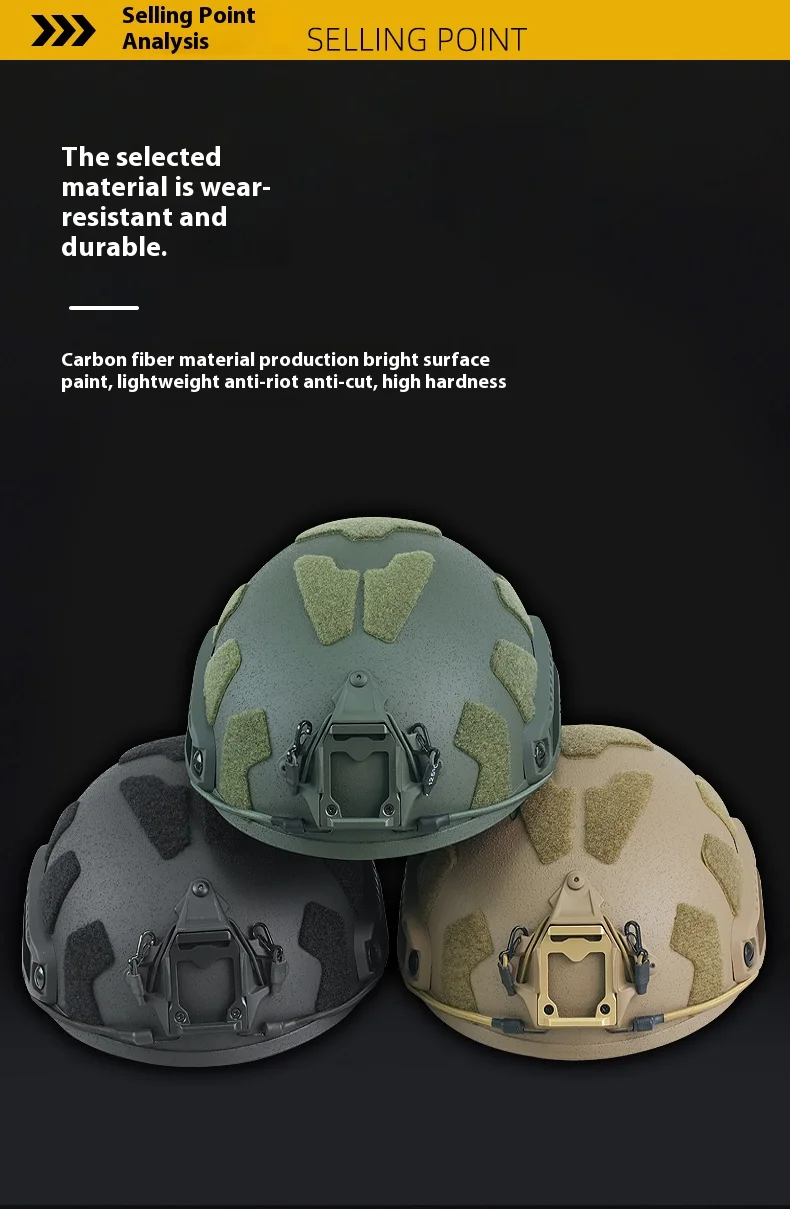 Sf High-cut Explosion-proof Fiberglass Hard Hat & Safety Helmet Odm