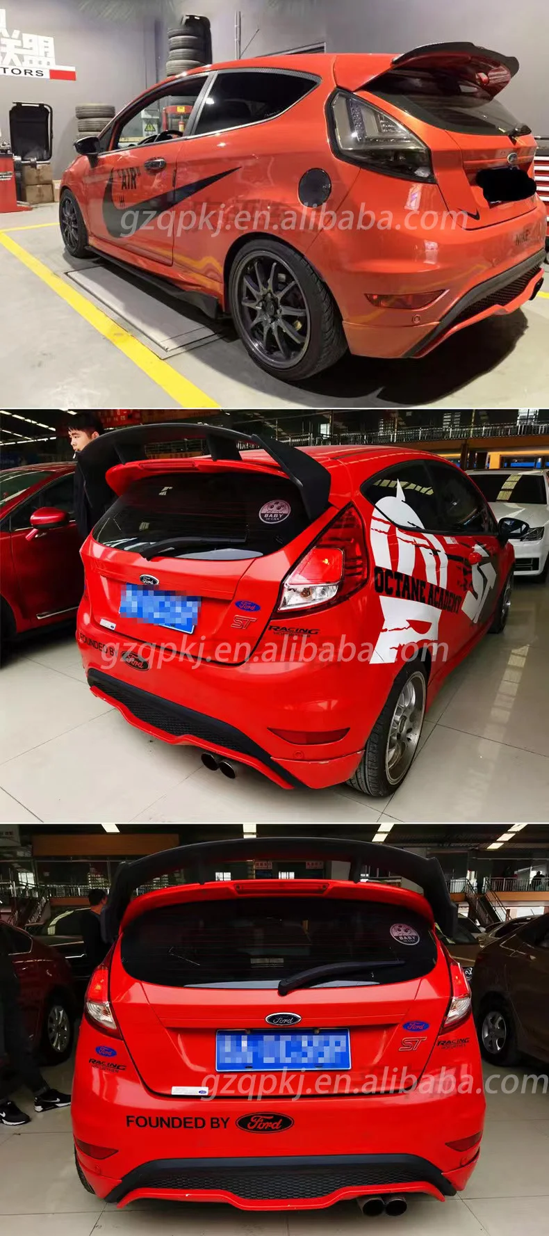 2009-2016 Ford Fiesta Body Kit - Upgrade with ST Version