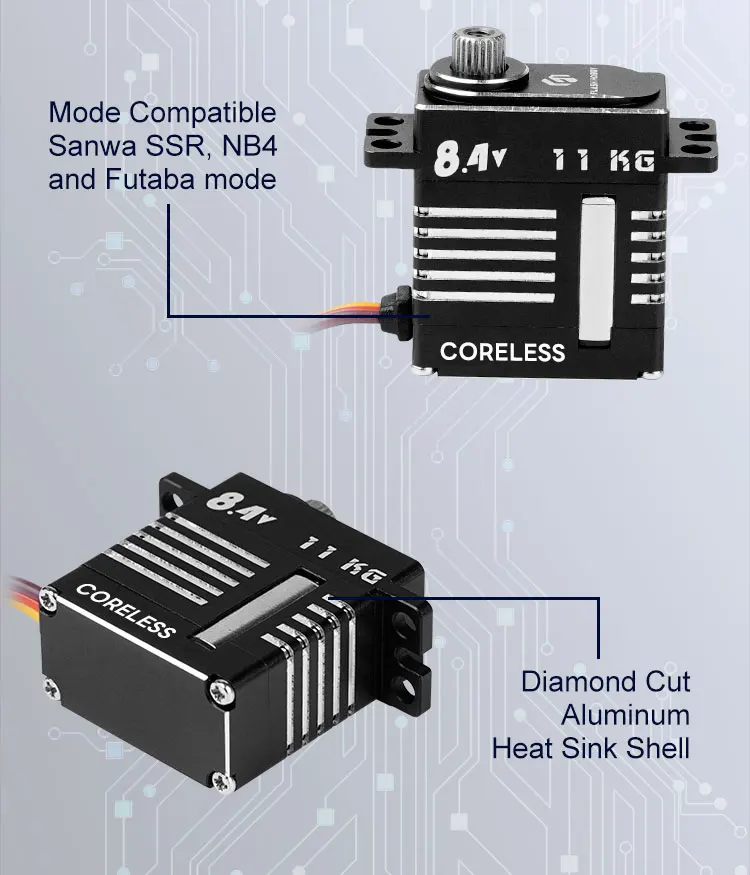 Flashhobby 11KG Torque CLS1227RP Waterproof Potentiometer Digital Servo ...