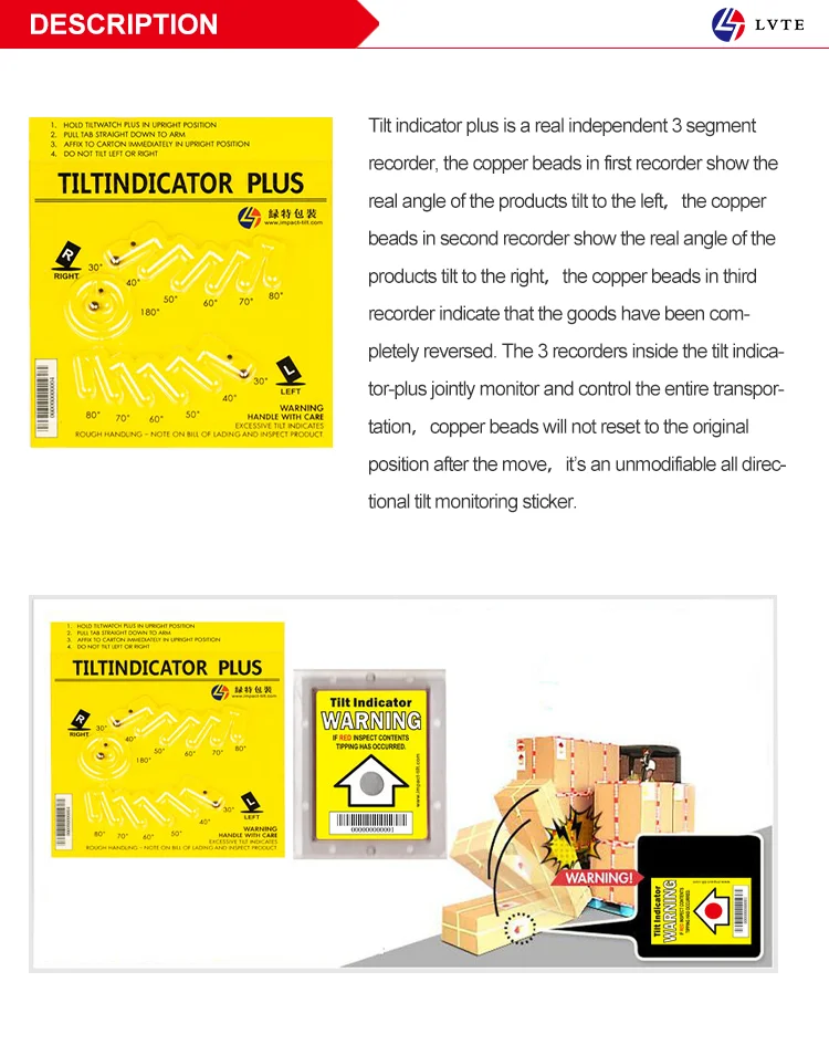 Tilt Indicator Plus - Reliable Multi-Angle Tilt Sensor