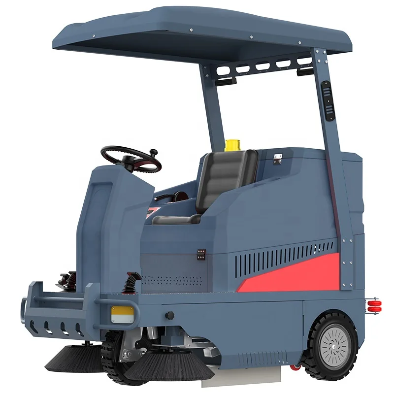 Made In China Electric Battery Powered Road Sweeper Three Wheel Floor ...