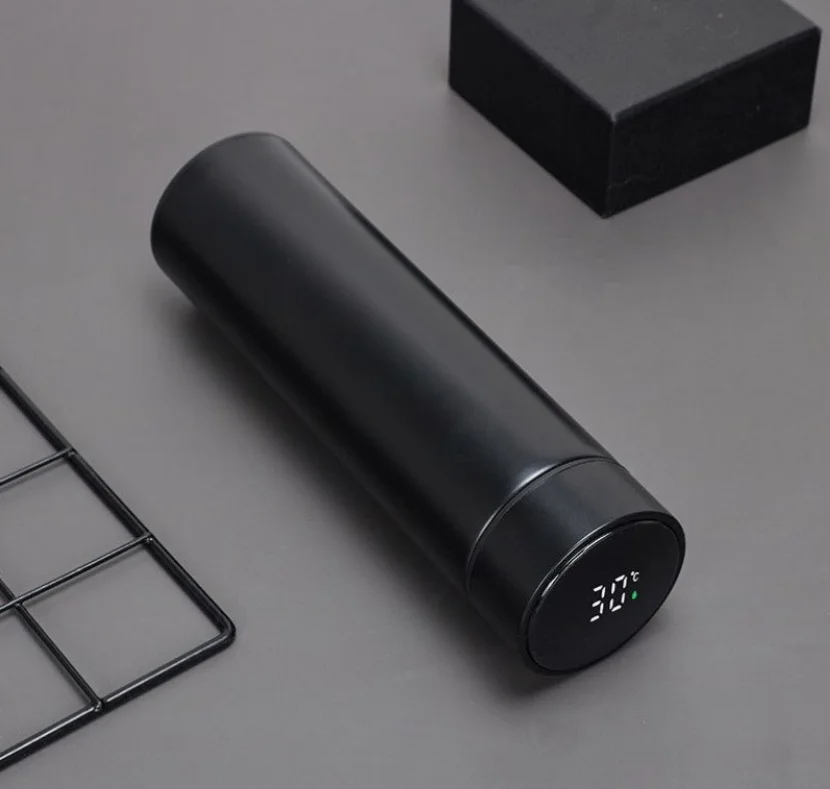 Smart Thermos Bottle with LED Temperature Display