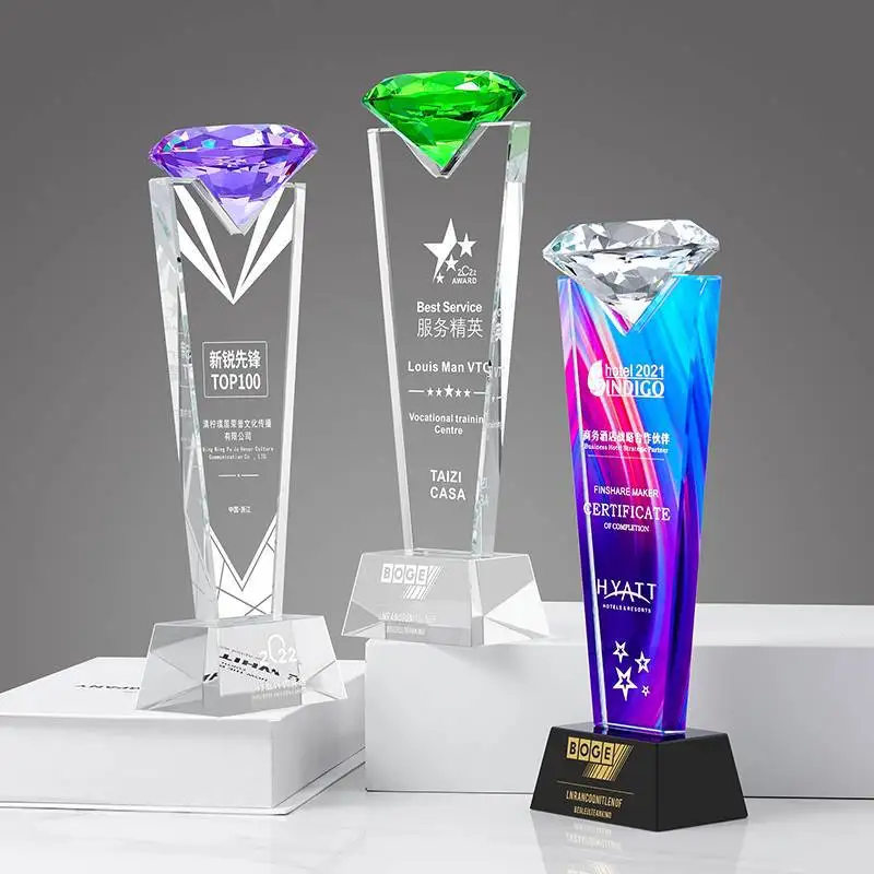 Baixue Factory Commemorative Awards Commemorative Medal Making Crystal ...