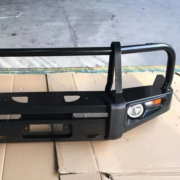 Toyota Lc79 Series Modified Front Bumper With Iron Bar & Custom Options