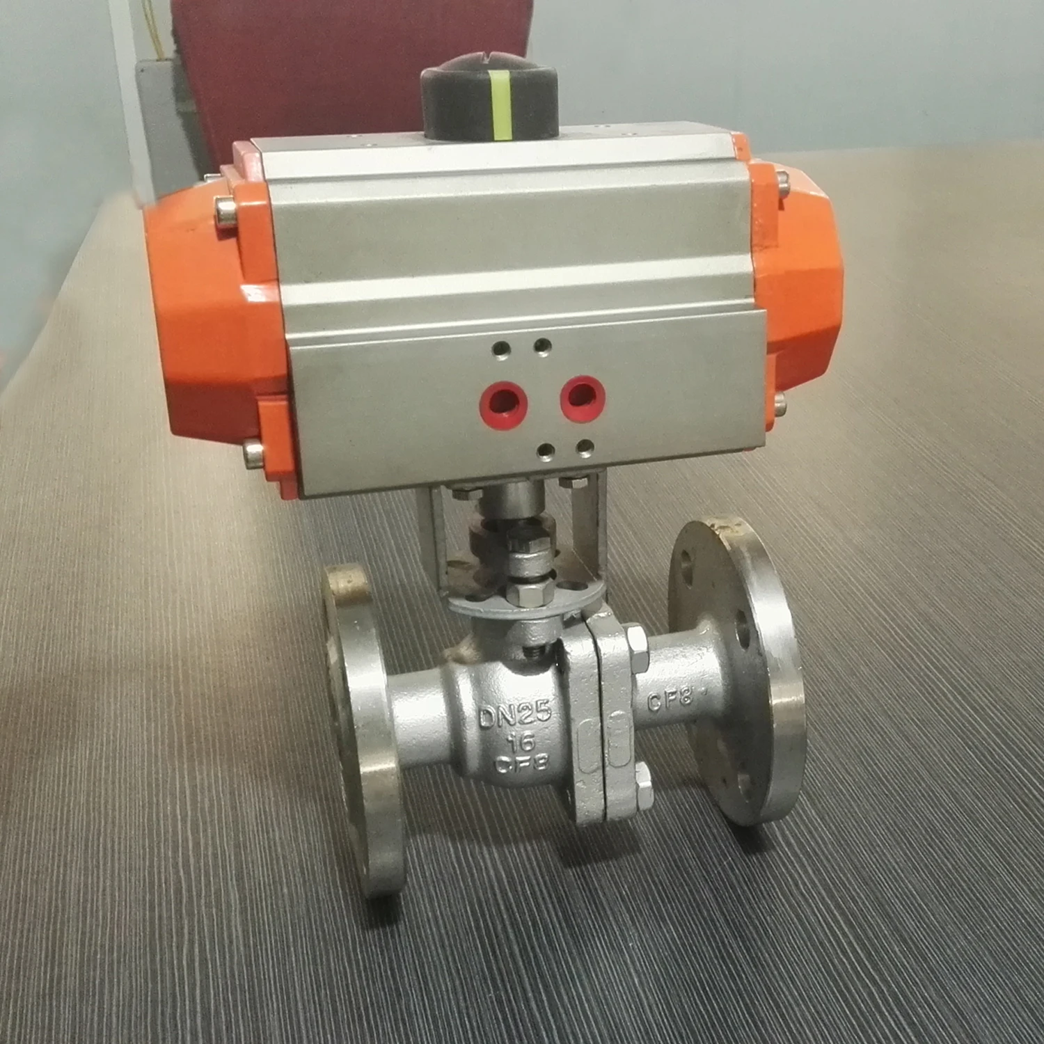 ANSI Industrial Stainless Steel Carbon Steel Wcb 2-PC Ball Valve ...