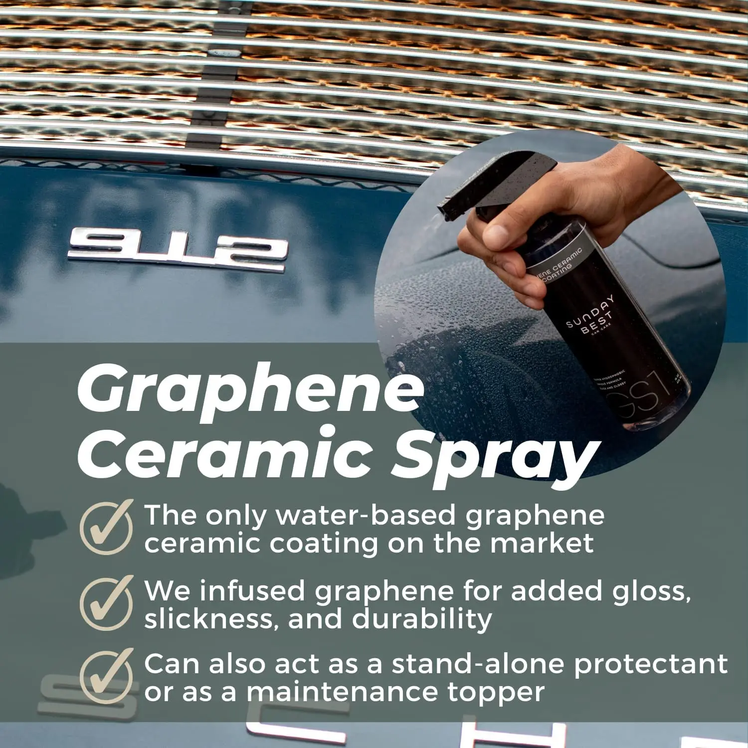 Graphene Infused Ceramic Spray Coating - Long Lasting Protection