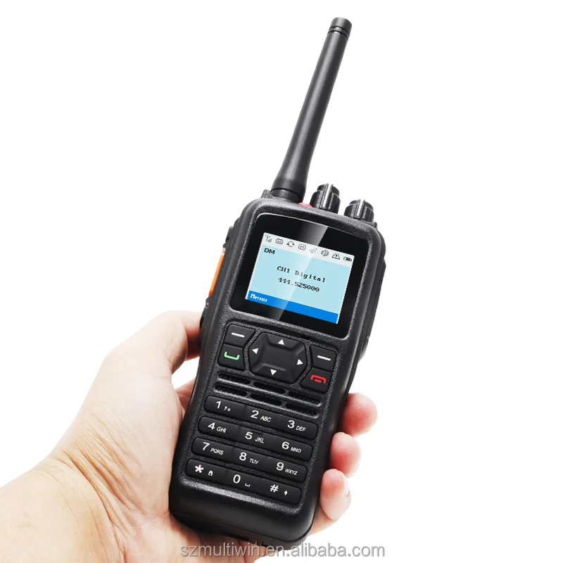 4w Dual Mode Analog/dmr Uhf 400-470mhz Outdoor Enc Ip65 Numeric Keypad ...