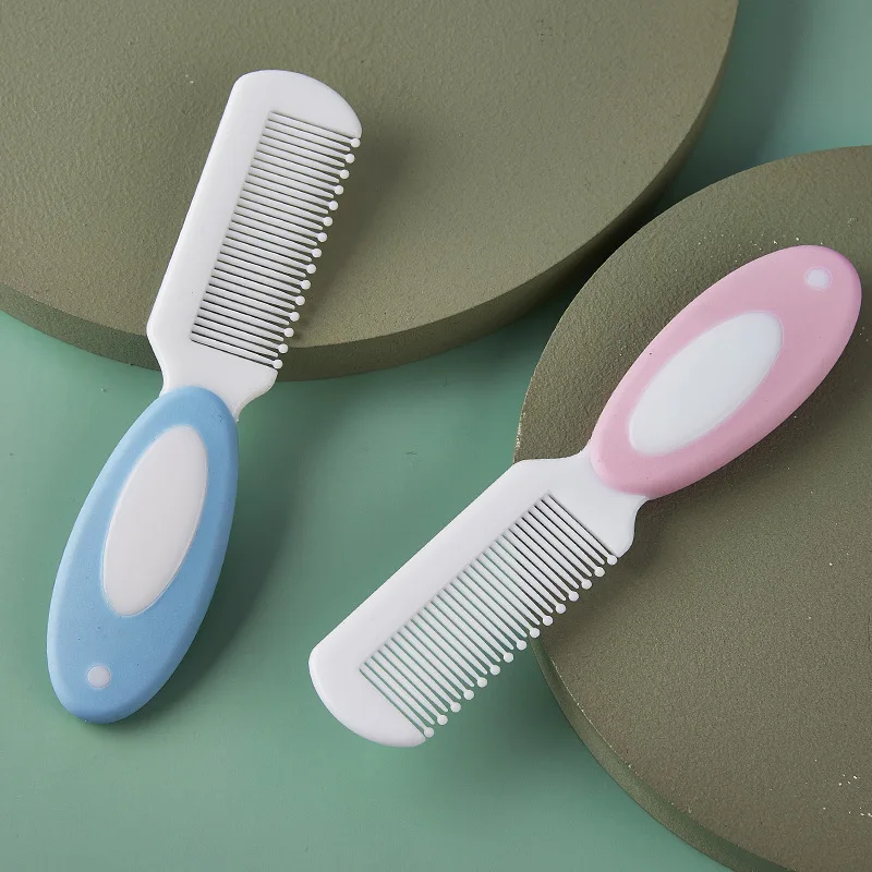 Newborn Baby Comb Brush Set for Bath Safety Grooming Kit Toddler Gift ...