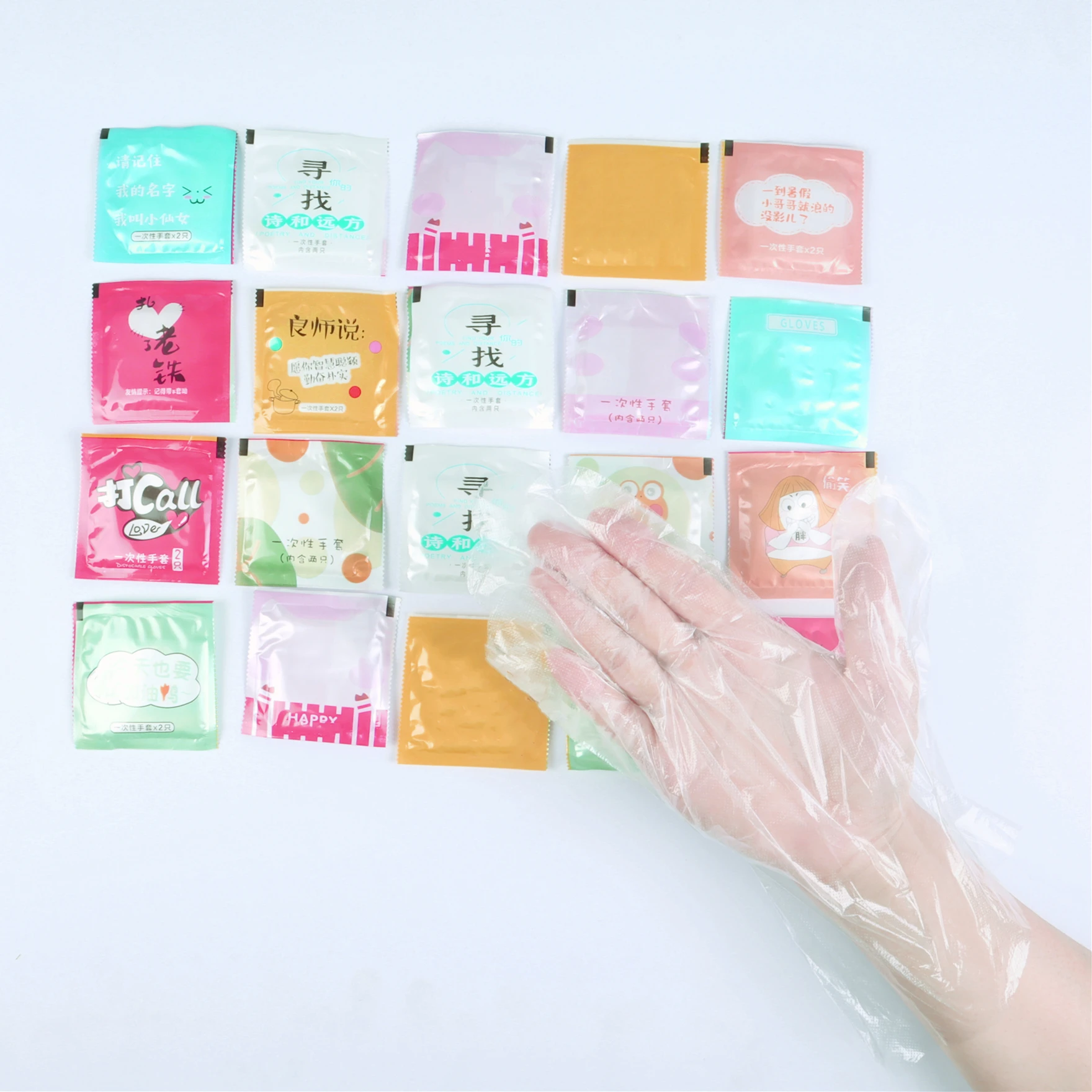 Disposable PE Plastic Gloves - Transparent & Eco-friendly