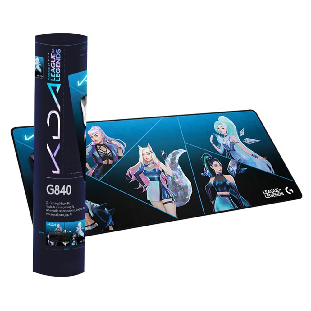 Logitech G840 Kda Gaming Mouse Pad 400*900mm Kda Table Mat Keyboard Pad ...