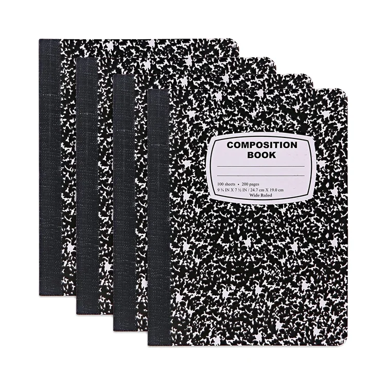 Notebook Manufacture Custom Wide Ruled Composition Book - Buy ...