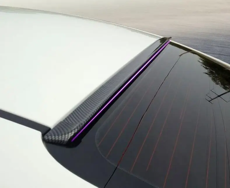 Universal Rear Carbon Fiber Roof Wing Spoilers for Cars