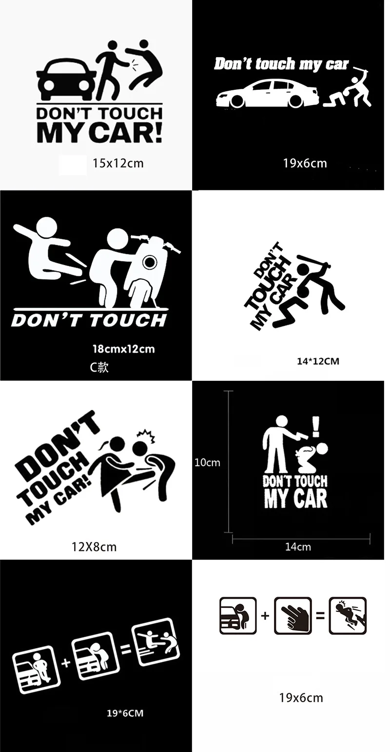 Factory Custom Logo Funny Matchstick Man Waterproof Vinyl Stick Figure ...